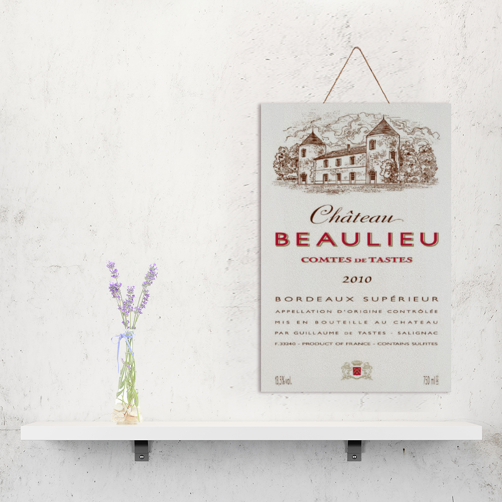 Prints on Wood Plate – Terroir By The Sea